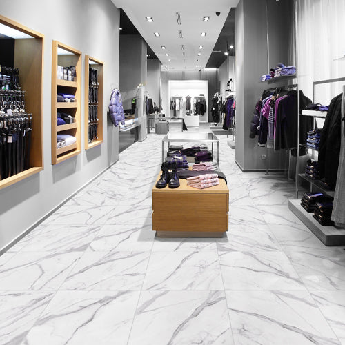 PISO BRINA (BRILLO) 60 CM X 60 CM WHITE CAJA 1.80 M2. Pisos y azulejos en México – Azulemex