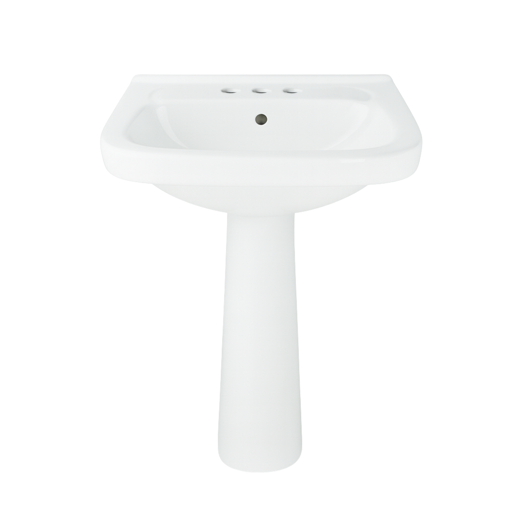 LAVABO Y PEDESTAL KISSON PROVENZAL BLANCO COMERCIAL de KISSON. Pisos, Azulejos, Losetas y más ...