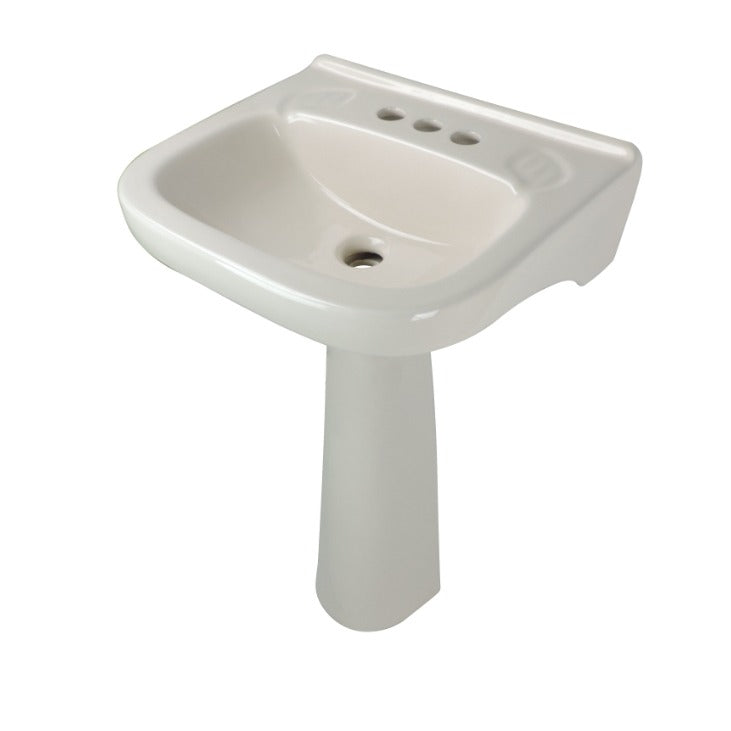 LAVABO Y PEDESTAL KISSON PREMIER MARFIL (COMERCIAL) – SET de KISSON ...