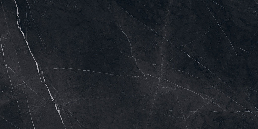 PORCELANATO TENDENZZA PP162 MILAN NERO PULIDO 60 CM X 120 CM de ...